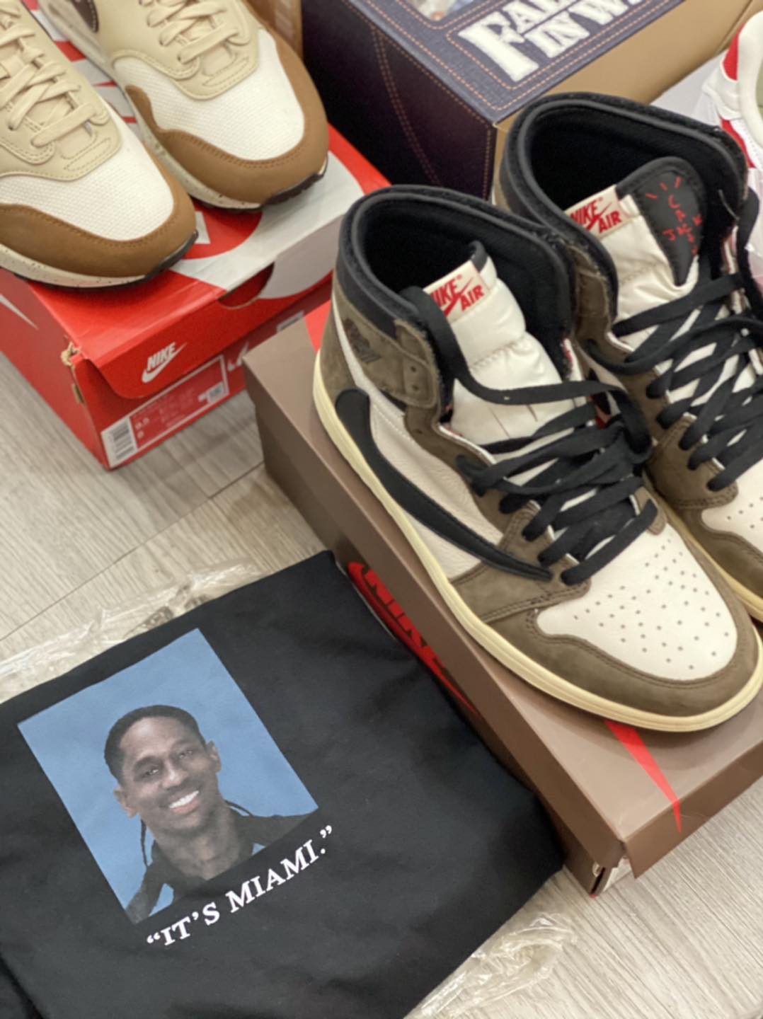 Travis Scott Free The Rage II Tee Black